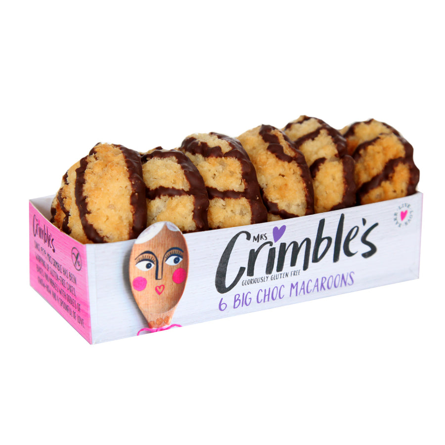 6 BIG CHOC MACAROONS – Mrs Crimbles
